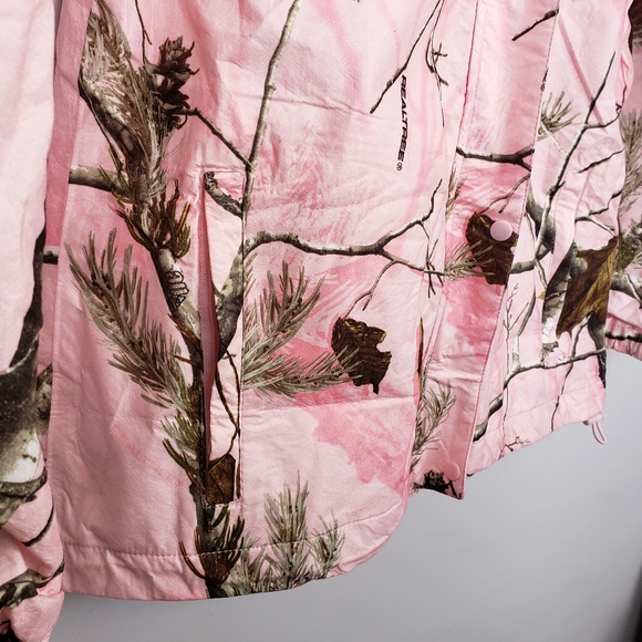 Realtree | Jackets & Coats | Realtree Storm Seeker Pink Camo Rain ...